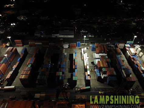 Fiji Port Terminal Lighting Projects Dragonfly Led High Mast Light