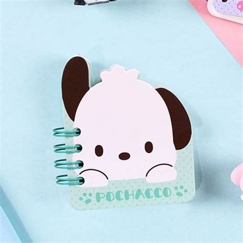 우사기몰 산리오 포차코 페이스 미니수첩 위시버킷