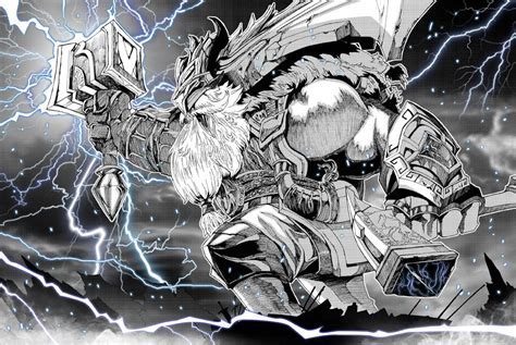 FanArt Drawing Thunder Lord Ornn R Ornnmains