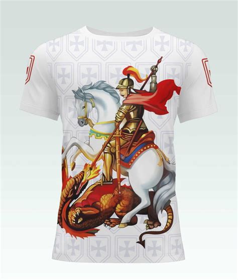 Camiseta Religiosa São Jorge Elo Produtos Especiais