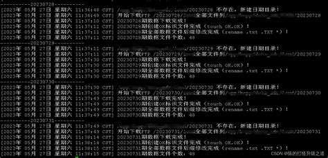 Linux Shell脚本实现ftp远程批量获取日期流水文件写脚本 从ftp取文件 Csdn博客
