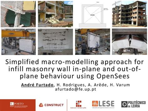 Simplified Macro Modelling Approach For Infill Masonry Wall In Plane