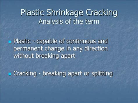Ppt Concrete Curing Plastic Shrinkage Cracking Bleeding Evaporation And Temperature
