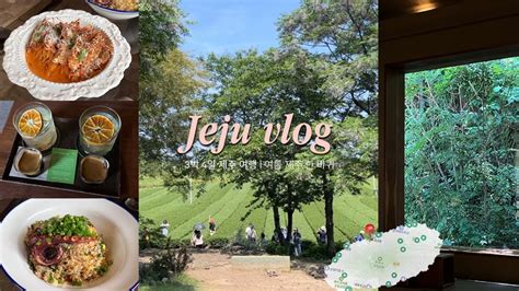 여름 제주도 Vlog🍊 커플 가족 여행 모두 만족할 3박 4일 완벽 코스⋆⁺˖ 인생 해변 10만원 이하 가성비 호텔 마사지까지 제주 한바퀴 지도 공유📍