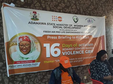 Pharmparrot On Twitter Adamawa State 16 Days Of Activism Against