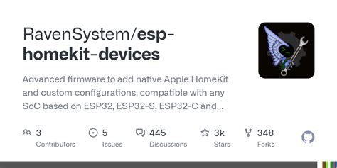 home accessory architect · ravensystem esp homekit devices wiki · github