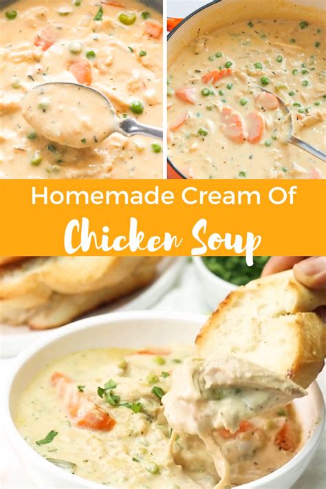 Homemade Cream Of Chicken Soup Artofit
