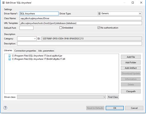 Dbeaver Sql Anywhere Database Connection Setup Learning In The Open