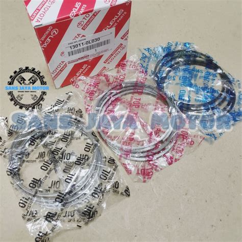 Ring Piston Set Ring Piston Assy Hilux 3000cc 3 0 Cc Os Standar Original Lazada Indonesia