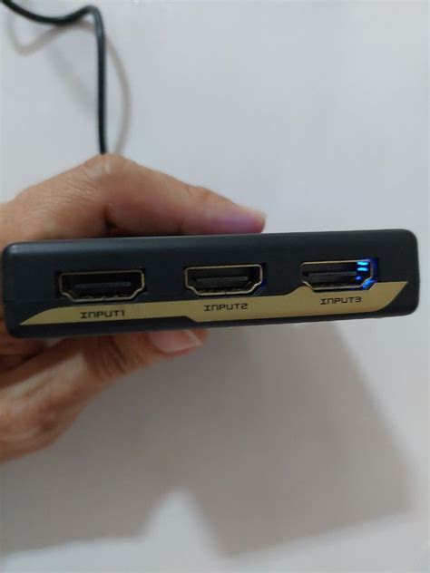 HDMI Switch 3 Input To Two Output TV Home Appliances TV