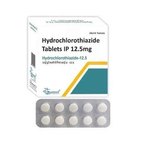 Hydrochlorothiazide 125 Mg Tablet At Rs 110box Apo Hydro In Nagpur