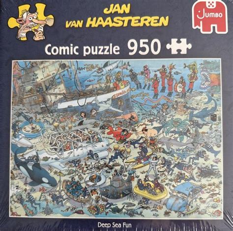 Jan Van Haasteren Comic Puzzle 950 Stukjes Jumbo Deep Sea Fun Puzzel Bol