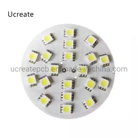 aluminium pcb board led pcb board 3w led pcb 12v round smd 3030 led