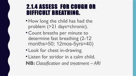 Imnci Case Management Process And Skillspptx Pptx