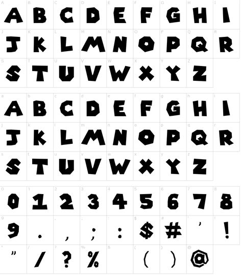 Super Mario 256 Font Download