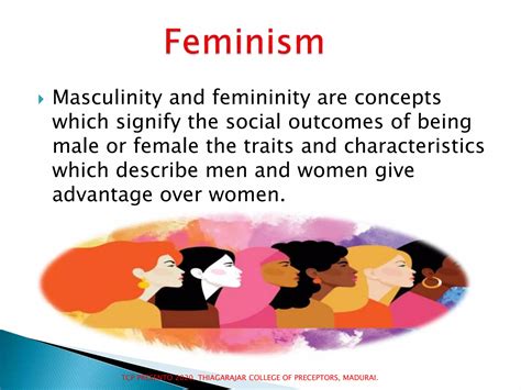 Gender Sex Sexuality Patriarchy Masculinity And Feminism Ppt