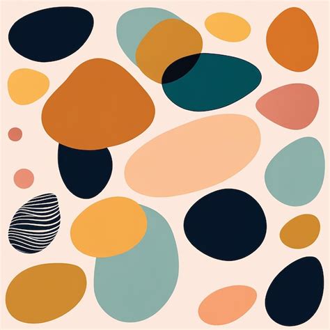 Premium Photo Boho Abstract Background Boho Shapes Aesthetic Background Concept Design For Web