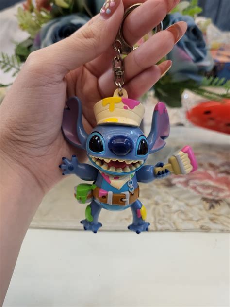 Lilo Stitch Keychain On Carousell