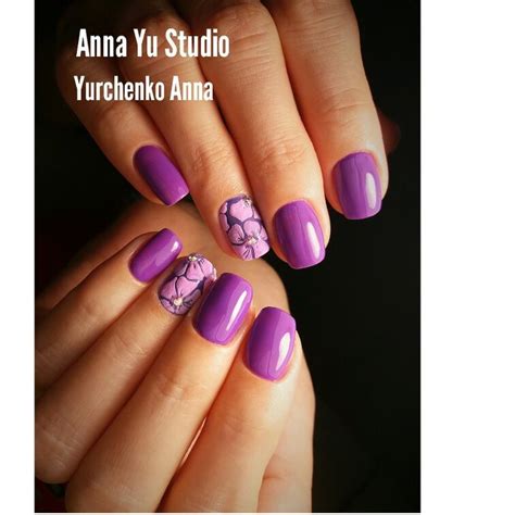 Бархатные цветы | Nails, Beauty