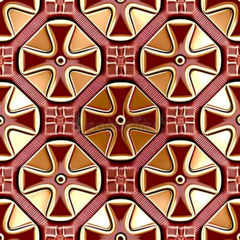 Cross Theme Pattern Stock Illustration Illustration Of Design 270004948