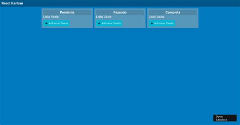 Troiano React Kanban Codesandbox