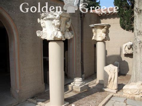 Archaeological Museum Of Corinth Corinthia Peloponnese Golden Greece