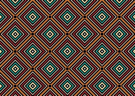 Premium Vector Rhombus Pattern Seamless Vector Background