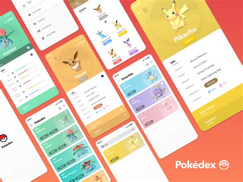 Pokédex App V2 By Akira Chirakijja On Dribbble
