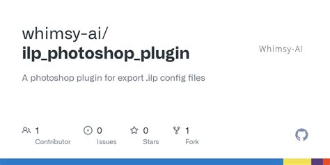 Github Whimsy Ai Ilp Photoshop Plugin A Photoshop Plugin For Export