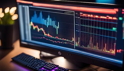 Premium Photo Computer Screen With Running Program Code Closeup Of Computer Equipment