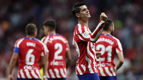 Liga Spanyol Baru Teken Kontrak Bersama Atletico Madrid Alvaro Morata