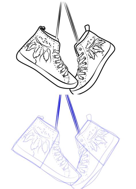 25 Easy Shoes Drawing Ideas How To Draw A Shoe
