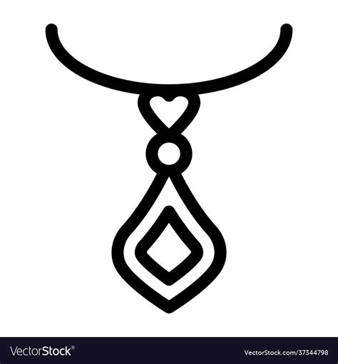 Pendant Royalty Free Vector Image Vectorstock