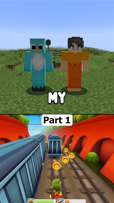 Part MIKEY Vs JJ NOOB Vs PRO Milo And Chip Miloandchipyt