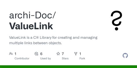 GitHub Archi Doc ValueLink ValueLink Is A C Library For Creating