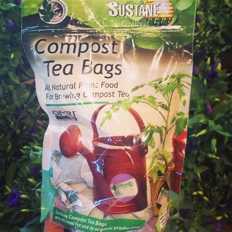 Ready To Brew Garden Compost Tea Bag Composttea Garden Organic