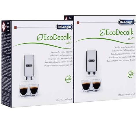 DELONGHI Détartrants EcoDecalk DLSC200 pour machine automatique 2 x