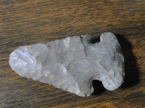 Authentic Indian Dovetail Arrowhead Spear Point Artifact 1 1 4 X 2 1 2