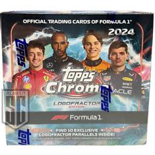 2024 Topps Chrome LogoFractor Formula 1 Checklist F1 Set Info