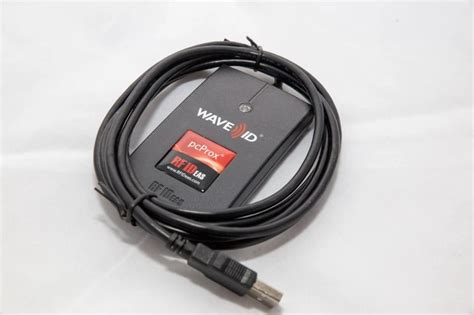 Rfideas Wave Id Pcprox Rdr 6082aku Usb Contactless Rfid Card Reader £39