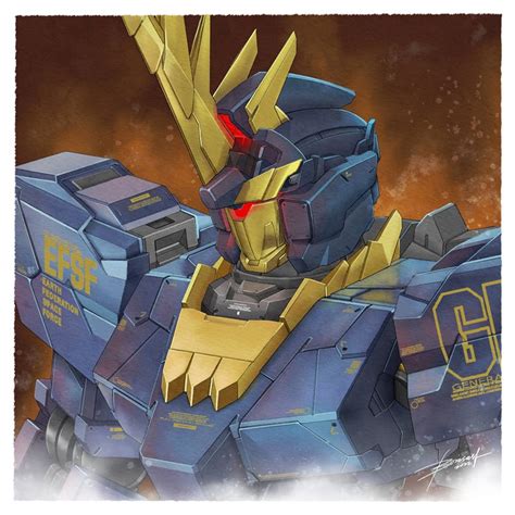 Unicorn Gundam Banshee Gundam And 1 More Drawn By Boris Borisasf