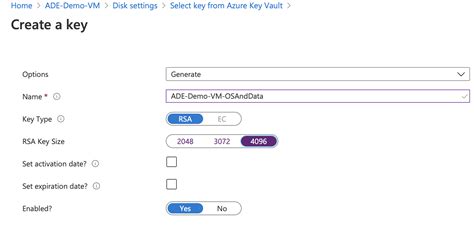 Encrypting Azure Vms Using Azure Disk Encryption And Azure Key Vault