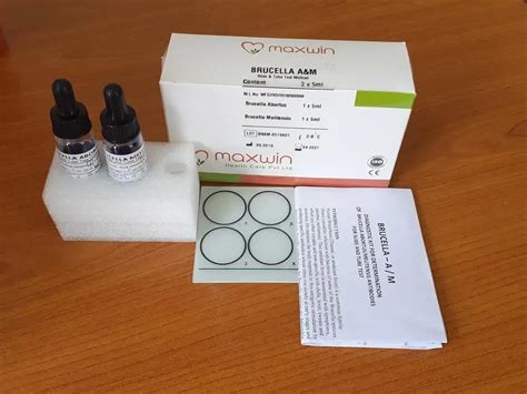 Brucella Micro Agglutination Test Kits Detection Of Antibodies To Brucella Abortus And Melitensis