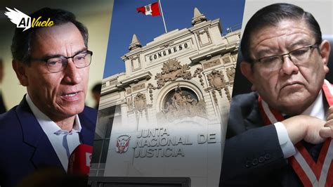 Congreso decidirá este jueves si destituye a miembros de la Junta Nacional de Justicia Al Vuelo