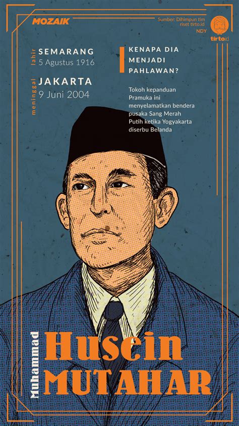 Husein Mutahar Penyelamat Bendera Pusaka