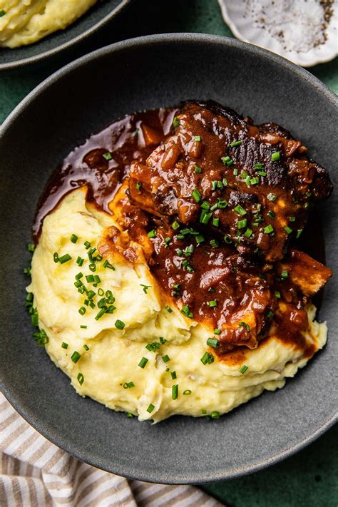Red Wine Braised Short Ribs So Much Food