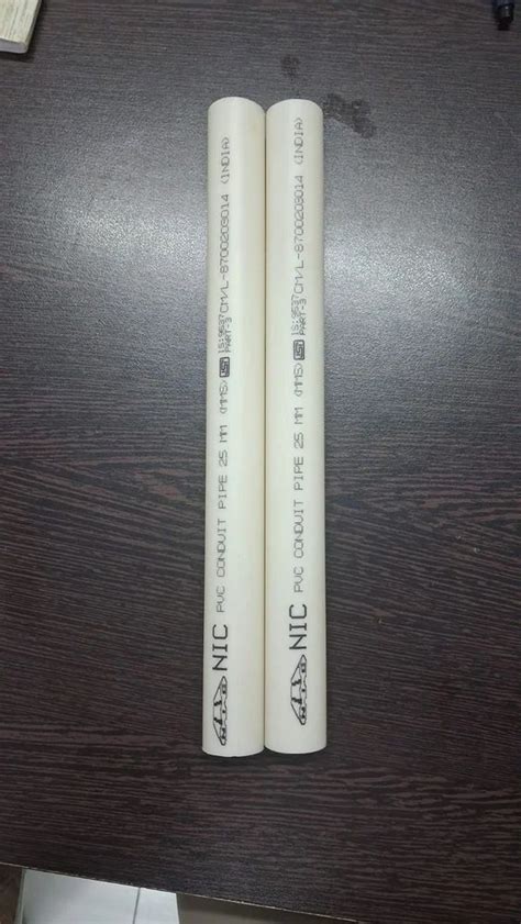 Pvc Conduit Pipe 20mm Nic Pvc Conduit Pipe From Faridabad