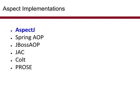 Aspectj Android With Example Ppt