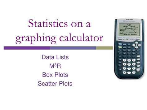 Ppt Using A Graphing Calculator Powerpoint Presentation Free
