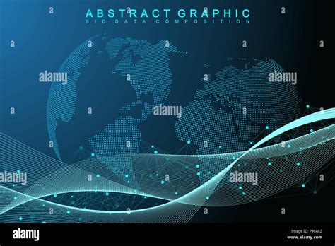 Big Data Visualization Graphic Abstract Background Communication